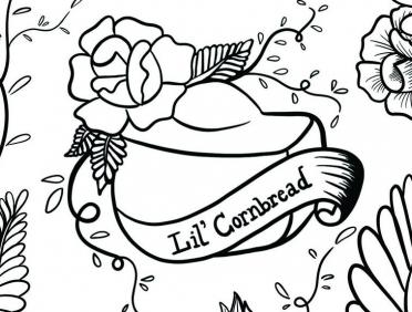 free coloring pages cornbread